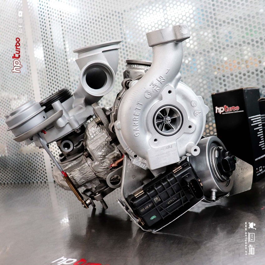 Hybrid Turbo Garrett BiTURBO Audi A6, A7, Q5 & SQ5 3.0 TDI 313HP | HP Turbo