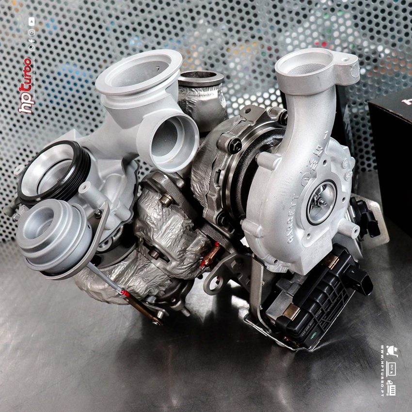 Hybrid Turbo Garrett BiTURBO Audi A6, A7, Q5 & SQ5 3.0 TDI 313HP | HP Turbo